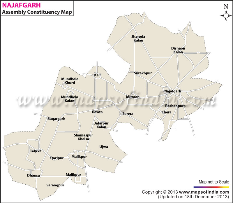 Najafgarh Assembly (Vidhan Sabha) Election Results 2015, Constituency ...