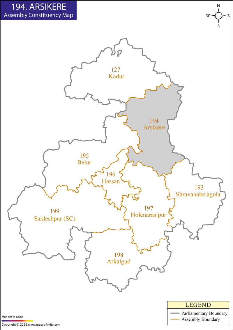 Arsikere Election Result 2023, Hassan District - Arsikere Vidhan Sabha ...