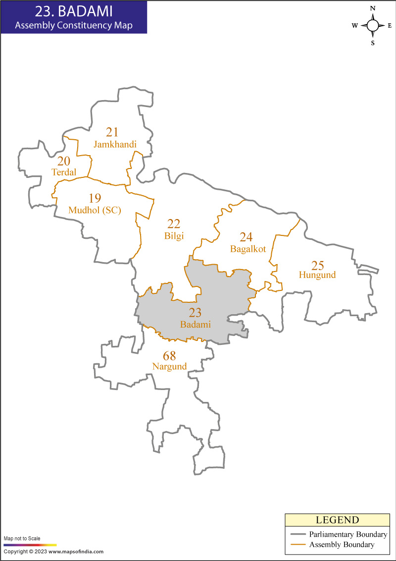 Badami Election Result 2023, Bagalkote District - Badami Vidhan Sabha ...