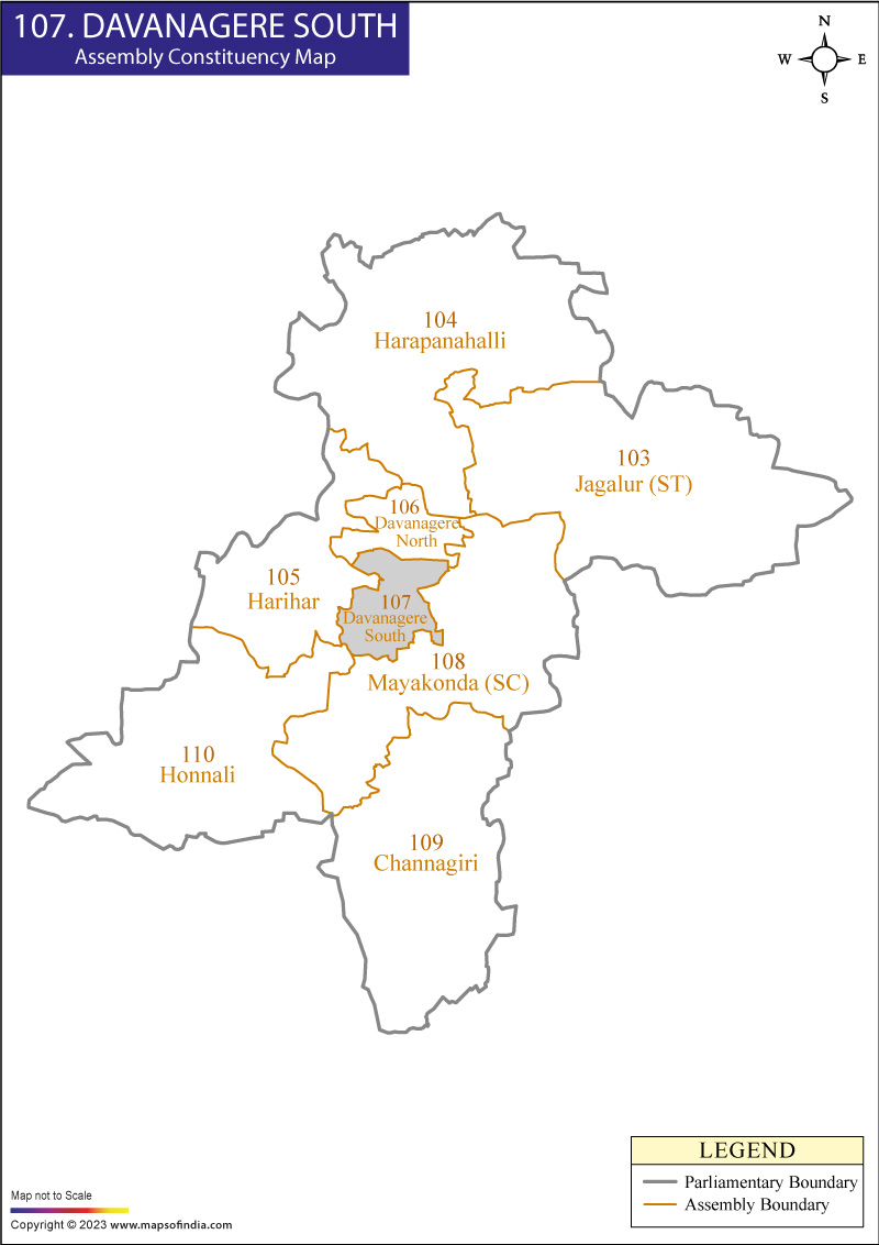 Davanagere-South Election Result 2023, Davanagere District - Davanagere ...