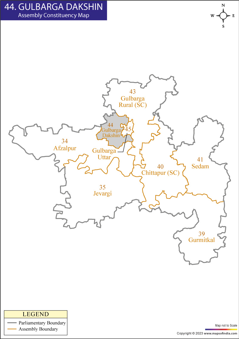 Gulbarga-Dakshin Election Result 2023, Kalaburagi District - Gulbarga ...