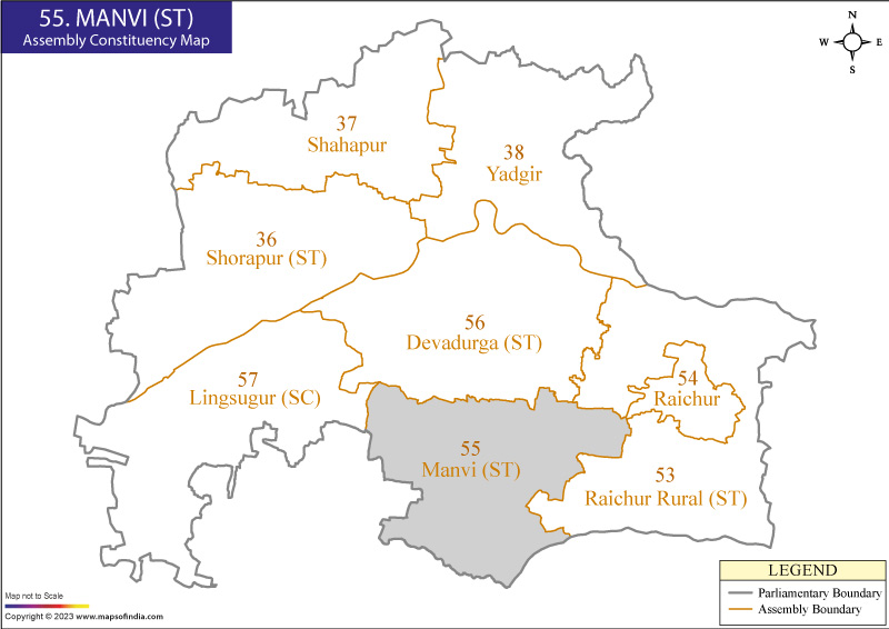 Manvi Election Result 2023, Raichur District - Manvi Vidhan Sabha Seat ...