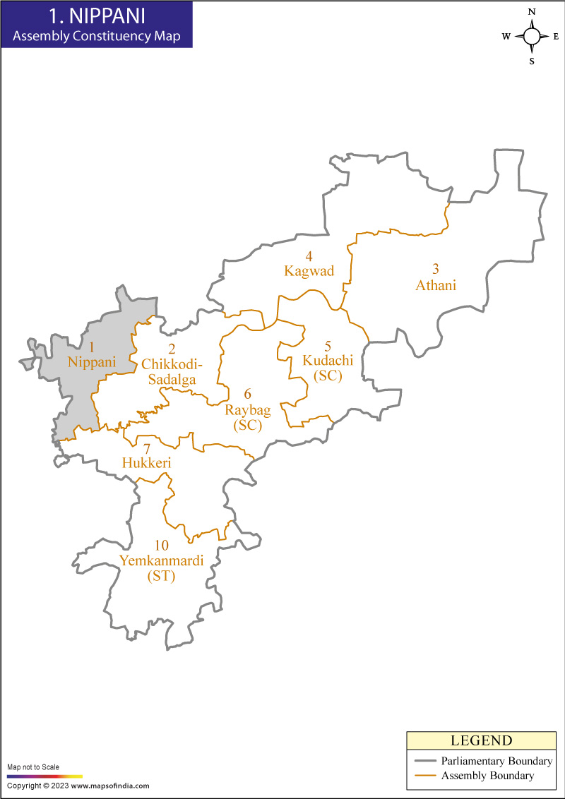 Nippani Election Result 2023, Belagavi District - Nippani Vidhan Sabha ...