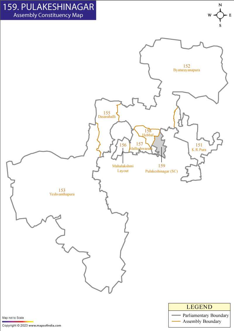 Pulakeshinagar Election Result 2023, Bangalore Urban District ...