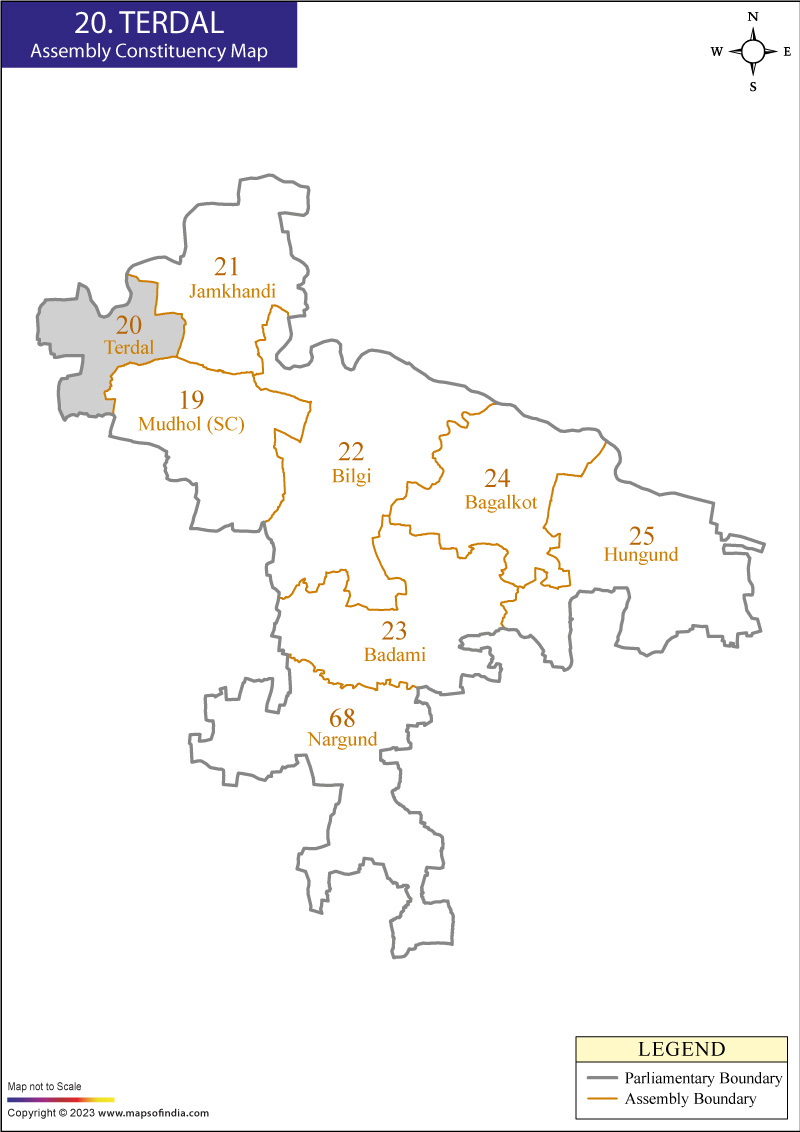 Terdal Election Result 2023, Bagalkot District - Terdal Vidhan Sabha ...