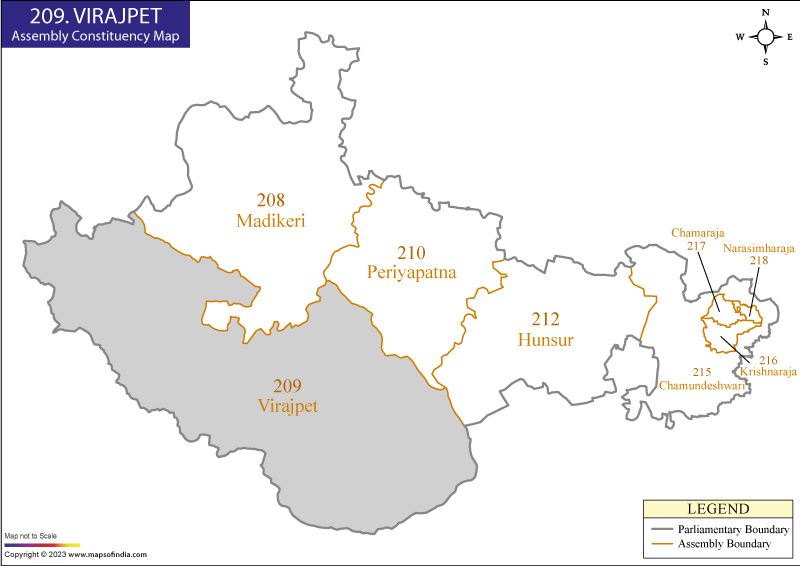 Virajpet Election Result 2023, Kodagu District - Virajpet Vidhan Sabha ...
