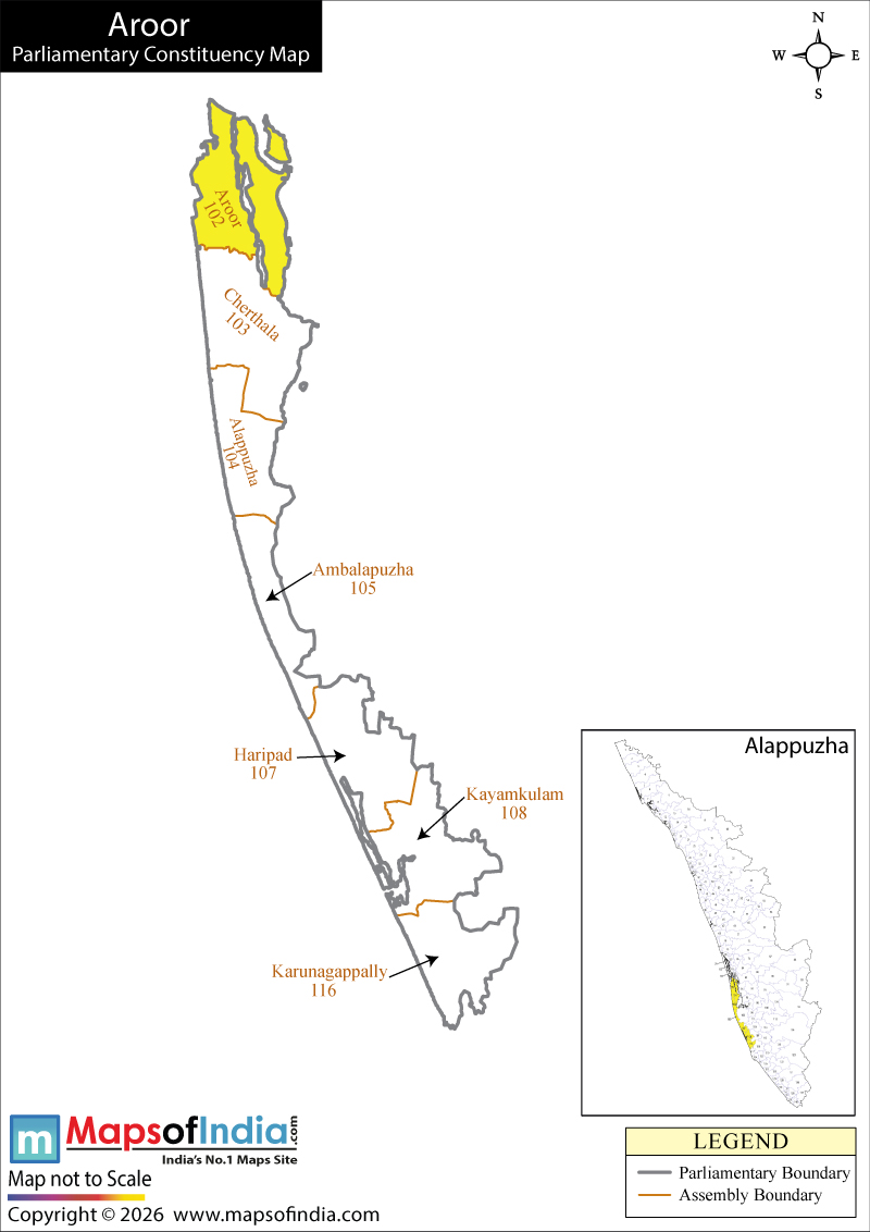 LIVE Aroor Election Result 2026, Alappuzha District - Aroor Vidhan ...