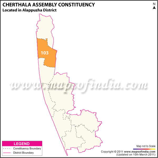 LIVE Cherthala Election Result 2021, Alappuzha District - Cherthala ...