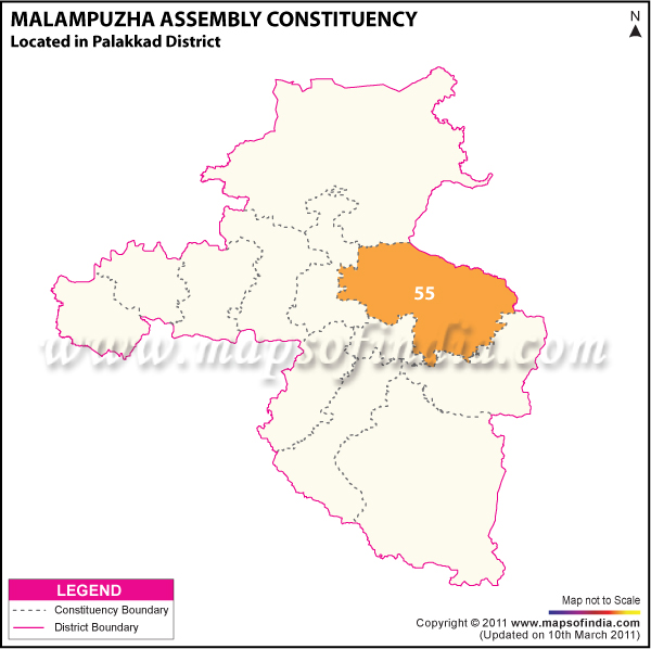 LIVE Malampuzha Election Result 2021, Palakkad District - Malampuzha ...