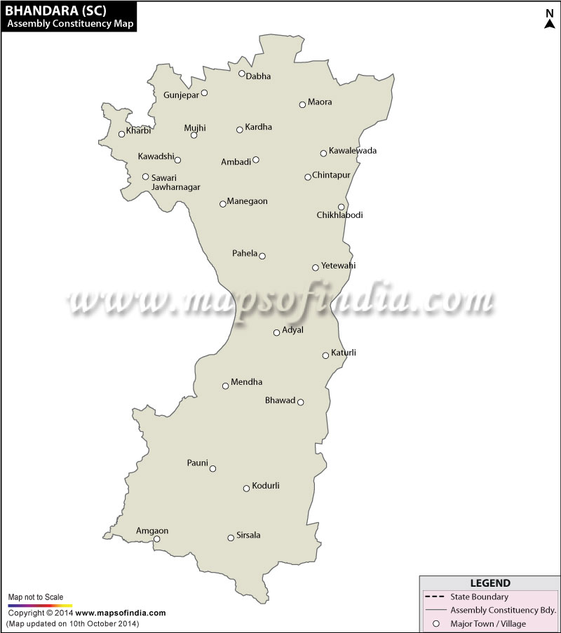 Geography Of Bhandara District Maharashtra