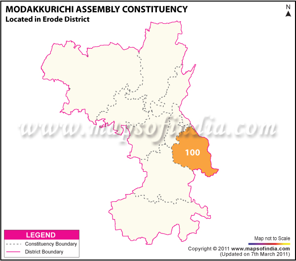 LIVE Modakkurichi Election Result 2026, Erode District - Modakkurichi ...