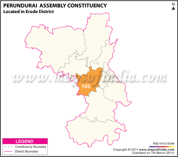 LIVE Perundurai Election Result 2021, Erode District - Perundurai ...