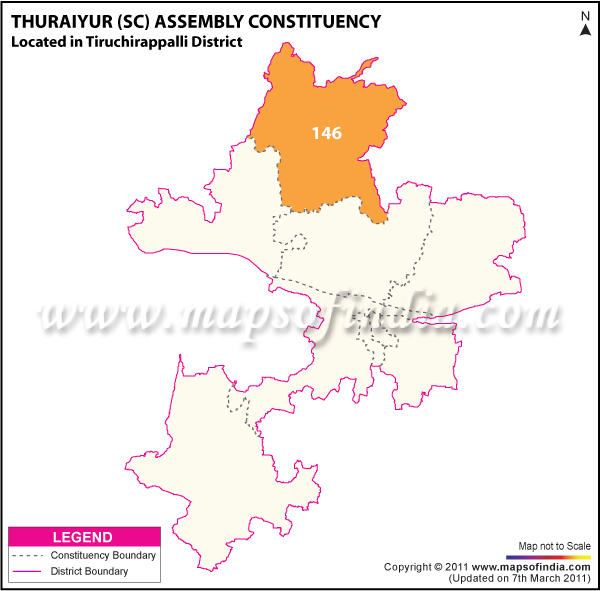 LIVE Thuraiyur Election Result 2021, Tiruchirappalli District ...