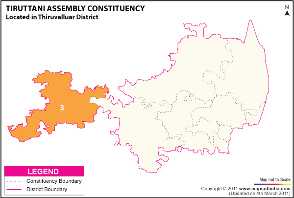 LIVE Tiruttani Election Result 2021, Tiruvallur District - Tiruttani ...