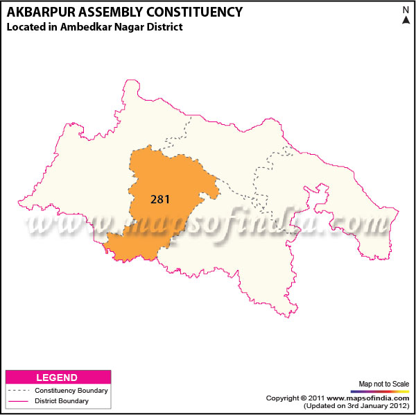 Akbarpur Election Result 2022 Live | Assembly Constituency Map ...