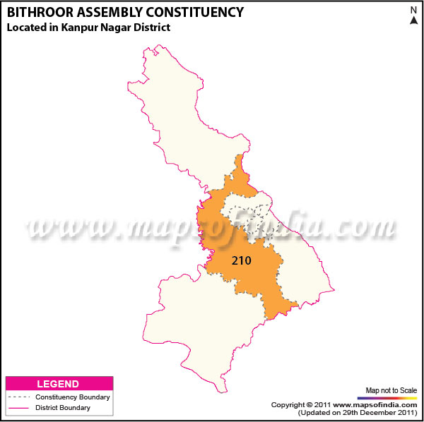 Bithoor Election Result 2022 Live | Assembly Constituency Map, Bithoor ...