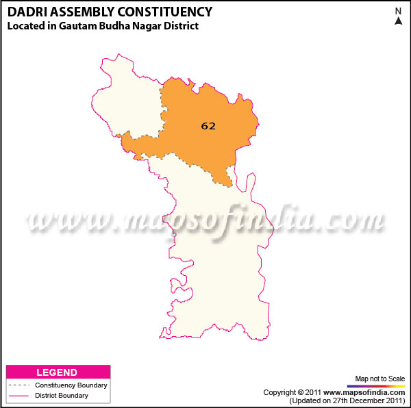 Dadri Vidhan Sabha Constituency Map | Dadri Election Result 2022 ...
