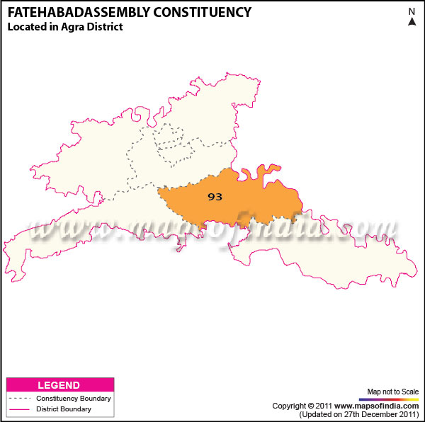 Fatehabad Vidhan Sabha Constituency Map | Fatehabad Election Result ...