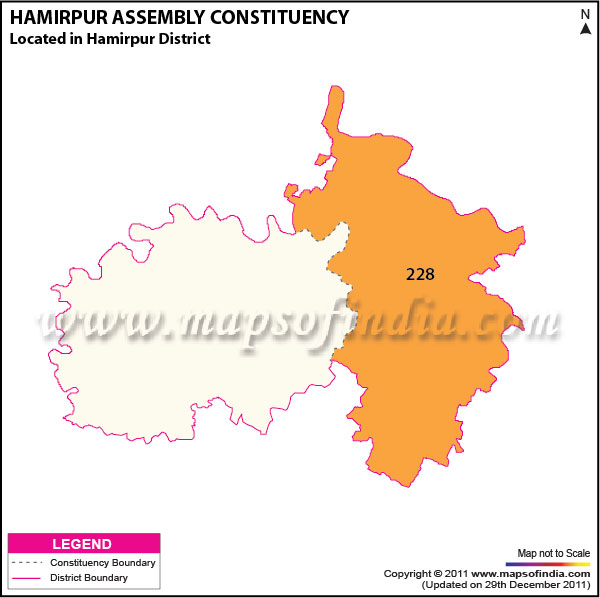 Hamirpur Election Result 2022 Live | Assembly Constituency Map ...