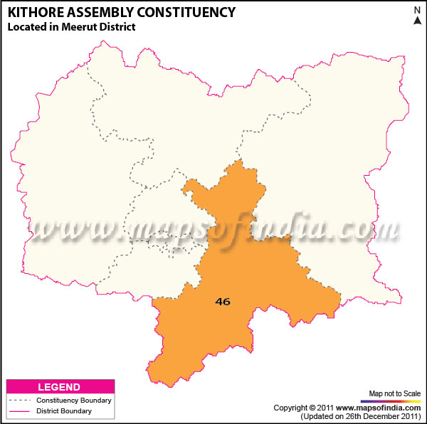 Kithore Vidhan Sabha Constituency Map | Kithore Election Result 2022 ...