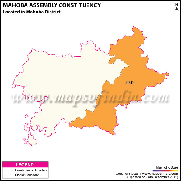 Mahoba Election Result 2022 Live | Assembly Constituency Map, Mahoba ...