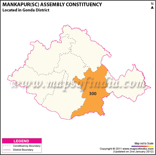 Mankapur (SC) Election Result 2022 Live | Assembly Constituency Map ...