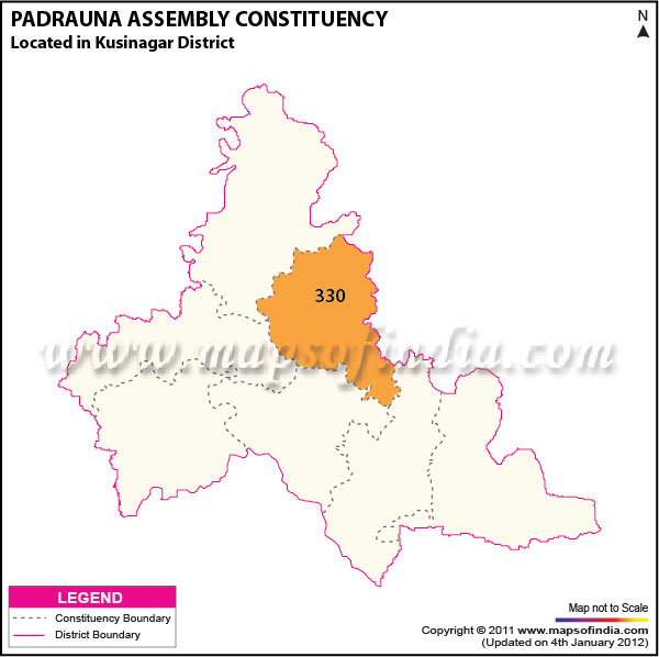 Padrauna Election Result 2022 Live | Assembly Constituency Map ...