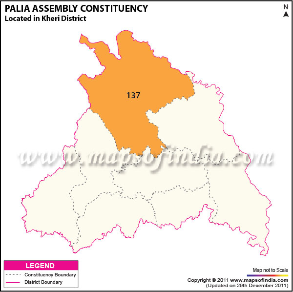 Palia Vidhan Sabha Constituency Map | Palia Election Result 2022 ...