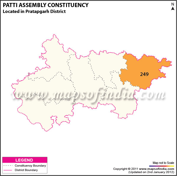Patti Election Result 2022 Live | Assembly Constituency Map, Patti ...