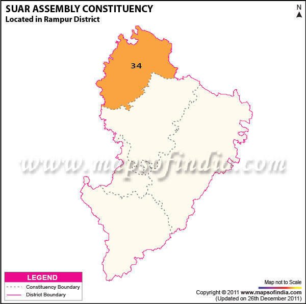 Suar Vidhan Sabha Constituency Map | Suar Election Result 2022 | Suar ...