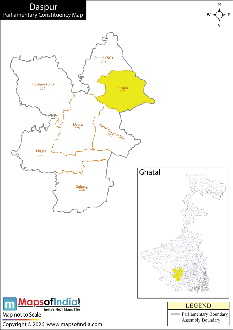 LIVE Daspur Election Result 2026, Paschim Medinipur District - Daspur ...