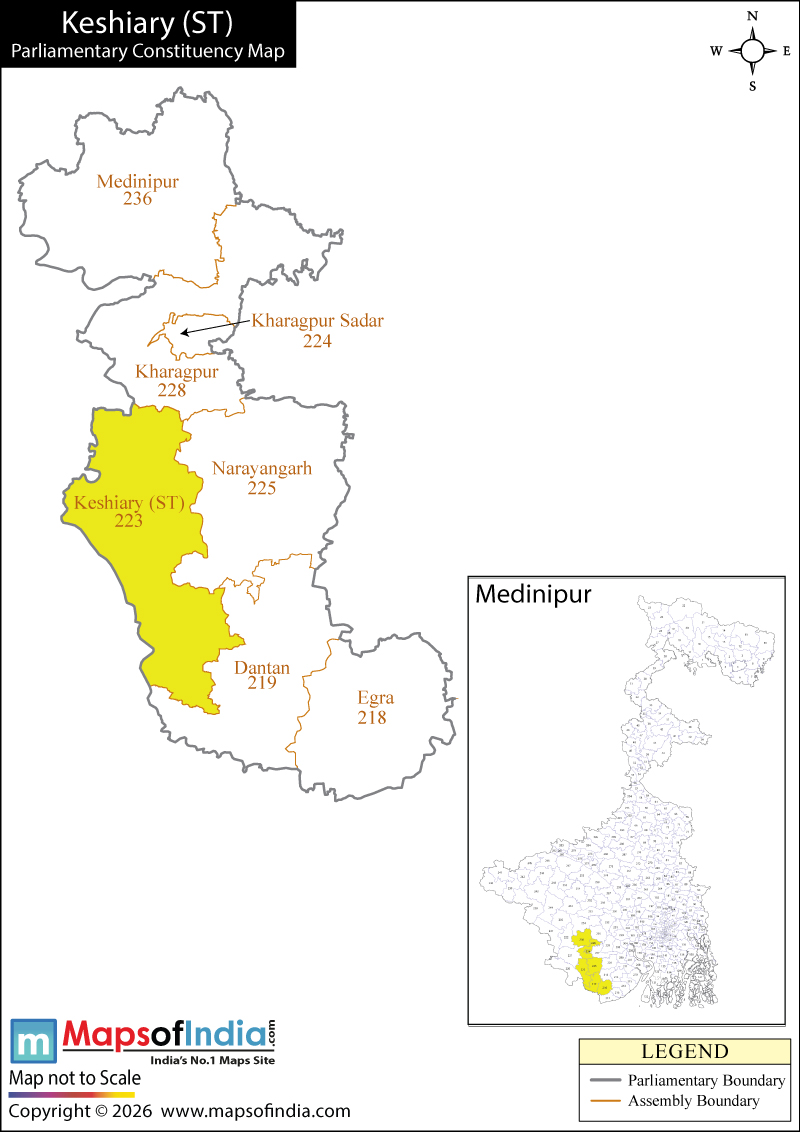 LIVE Keshiary Election Result 2026, Paschim Medinipur District ...