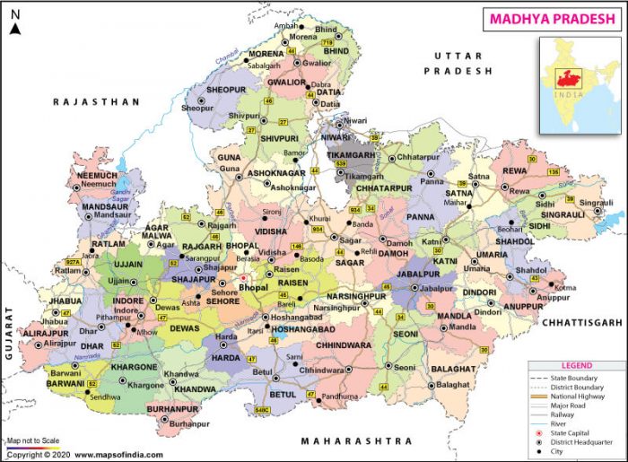 What are the Key Facts of Madhya Pradesh? | Madhya Pradesh Facts