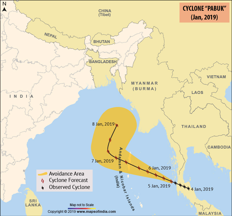 Cyclone-Pabuk-Map – Live Blog | Maps of India