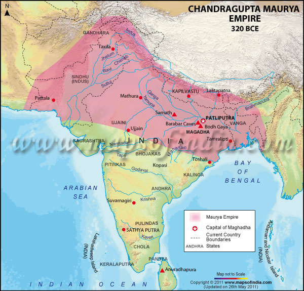 King Chandragupta Maurya Empire