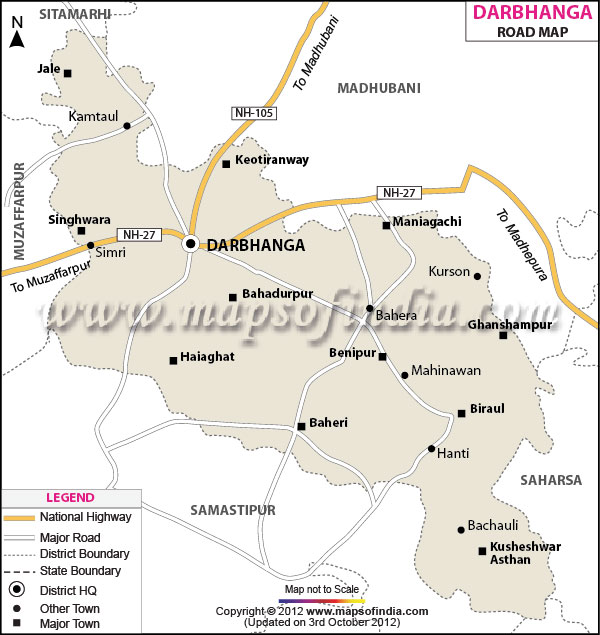 District Map Of Madhubani Map, India Map, India World Map, 54% OFF