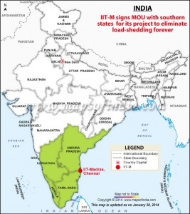 IIT-Madras Project PILOT to Eliminate Load-Shedding Forever | Map in News
