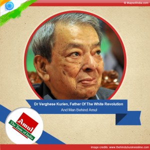Dr Verghese Kurien, Father of the White Revolution and Man behind Amul ...