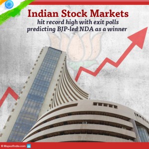 Indian Stock Market hit record high with exit poll predicting BJP-led ...