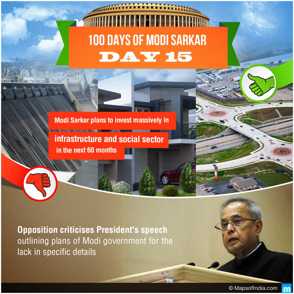100 days of Modi Sarkar (Government) - Day 15