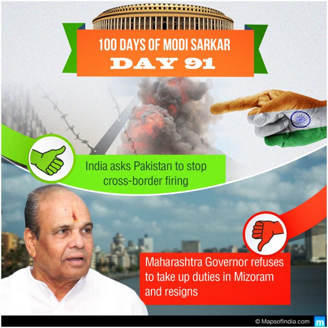 100 Days of Modi Sarkar (Government) - Day 91