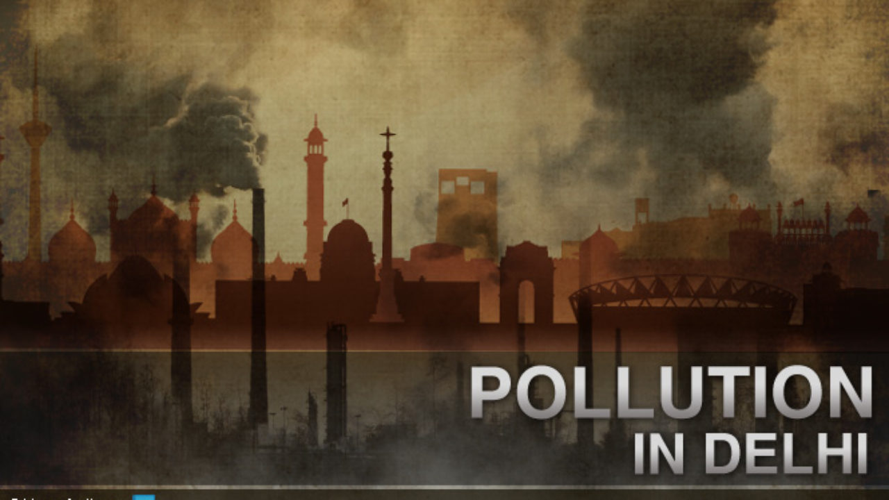 delhi air pollution case study ppt