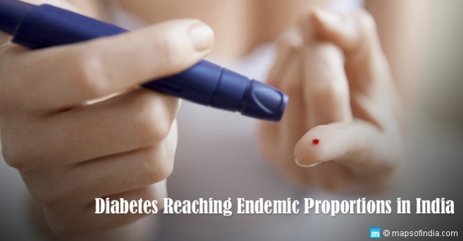 Prevalence of Diabetes in India - India