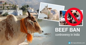 Beef ban controversy in India - India