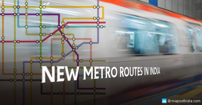 Metro Routes that will begin operations in 2016 - India