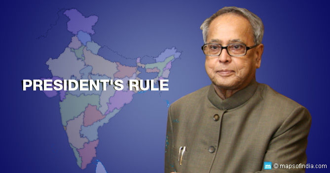 Imposition of President’s Rule - Government