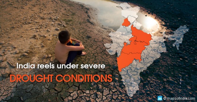 Drought hit Regions in India - Government