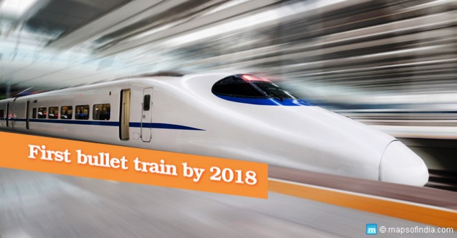 First Bullet Train in India : Speed, Journey Time, Journey Distance - India