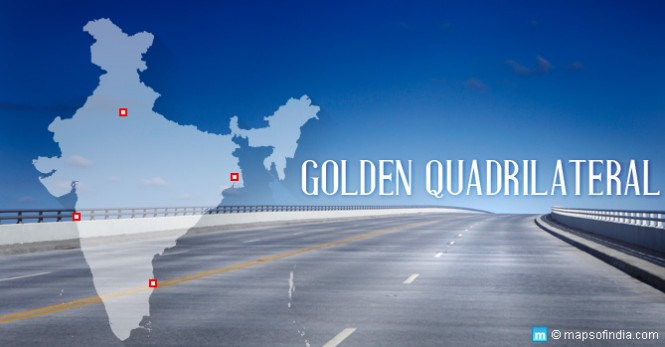 What is Golden Quadrilateral? : Details, Highlights, Benefits - Government
