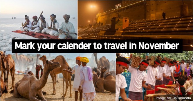 Top 10 Places to Visit in November in India - Events